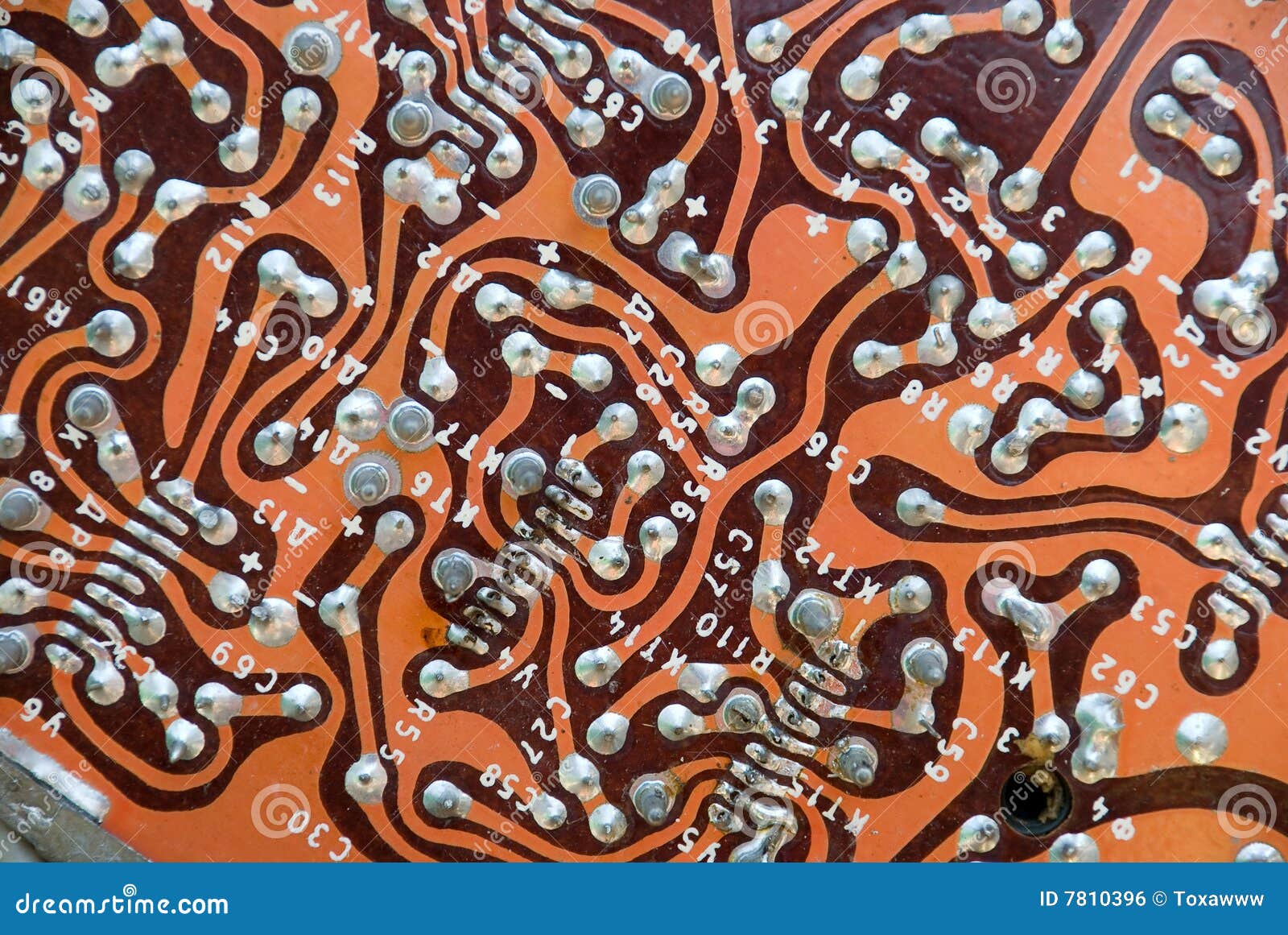 Printplattevorstand stockfoto. Bild von entwurf, mutter - 7810396