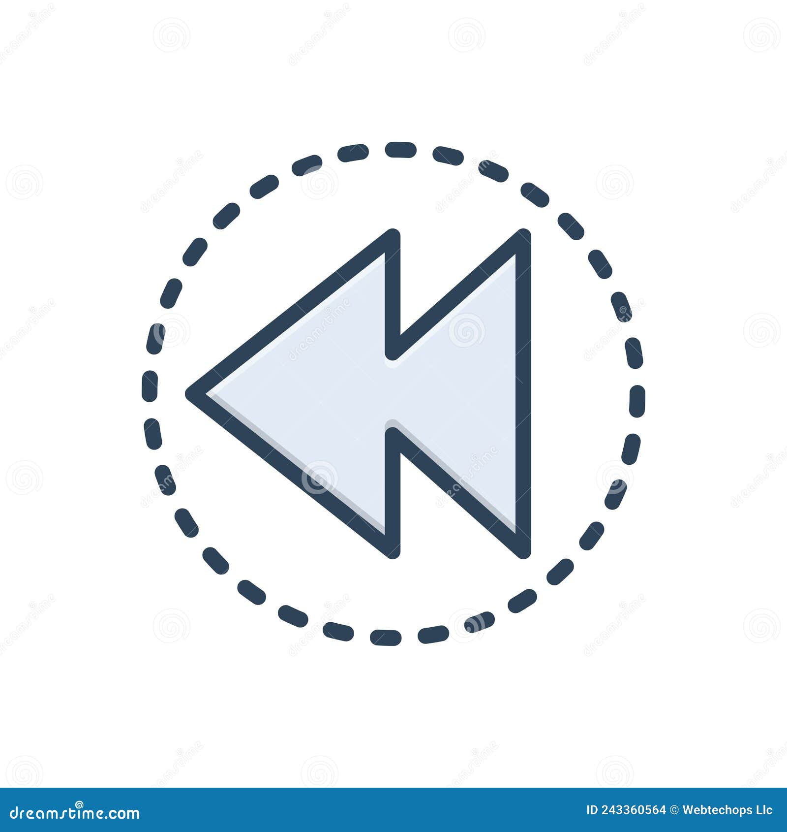 Color Illustration Icon for Prior, Earlier and Advance Stock Vector ...