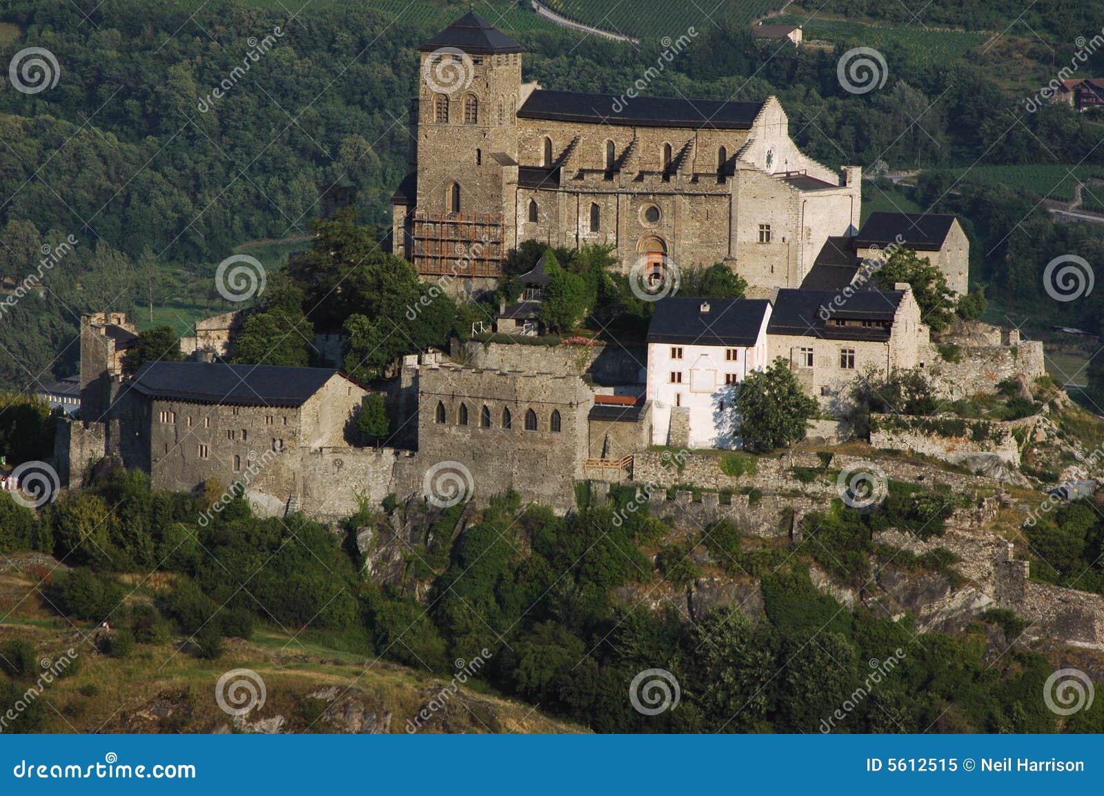 Priorato de Sion imagen de archivo. Imagen de ruinas, suizo - 5612515
