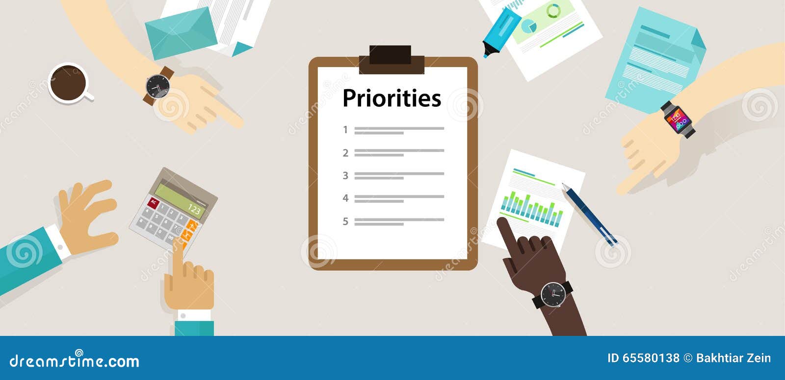 Priorities Priority List Desk Business Personal Stock Vector ... Priorities Priority List Desk Business Personal Stock Vector ...