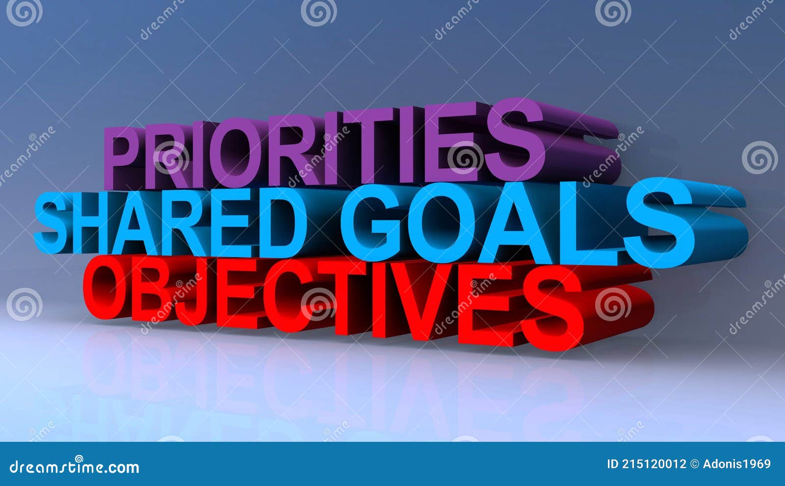 Goals And Objectives App Interface Template. Cartoon Vector ...