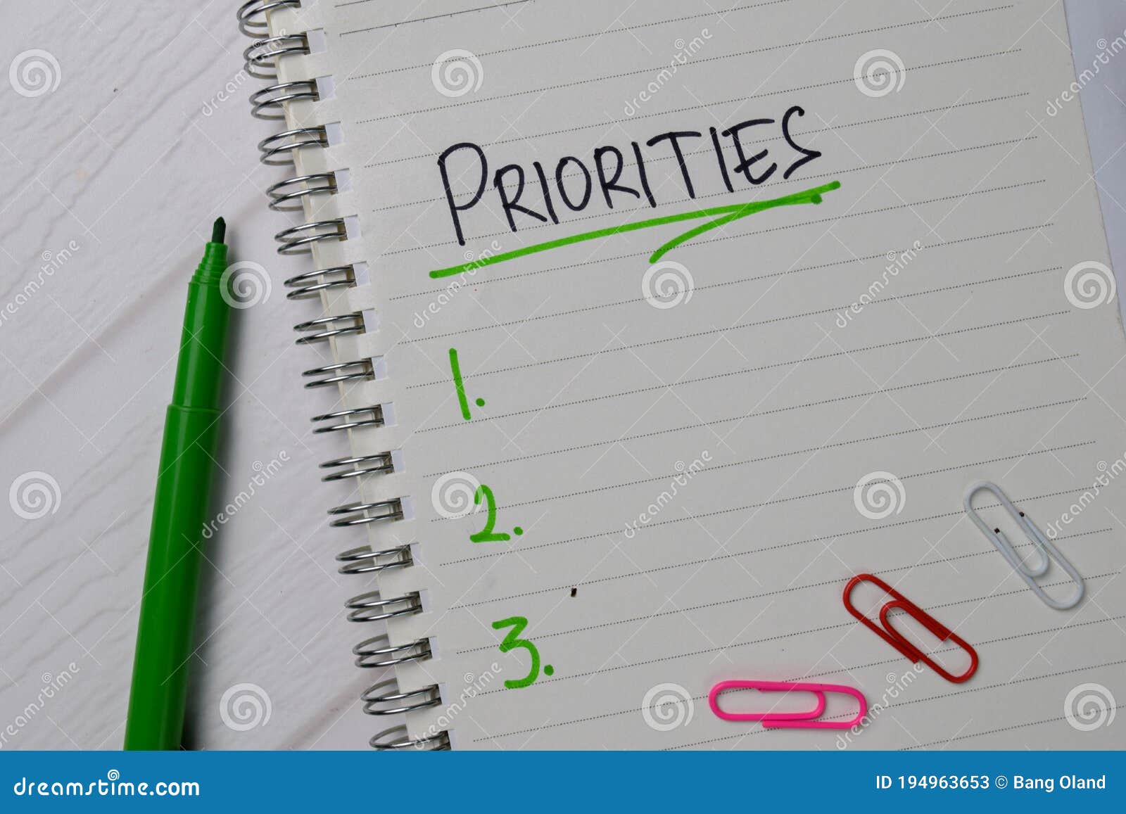 Priorities Write on a Sticky Note. Supported by an Additional Services ...