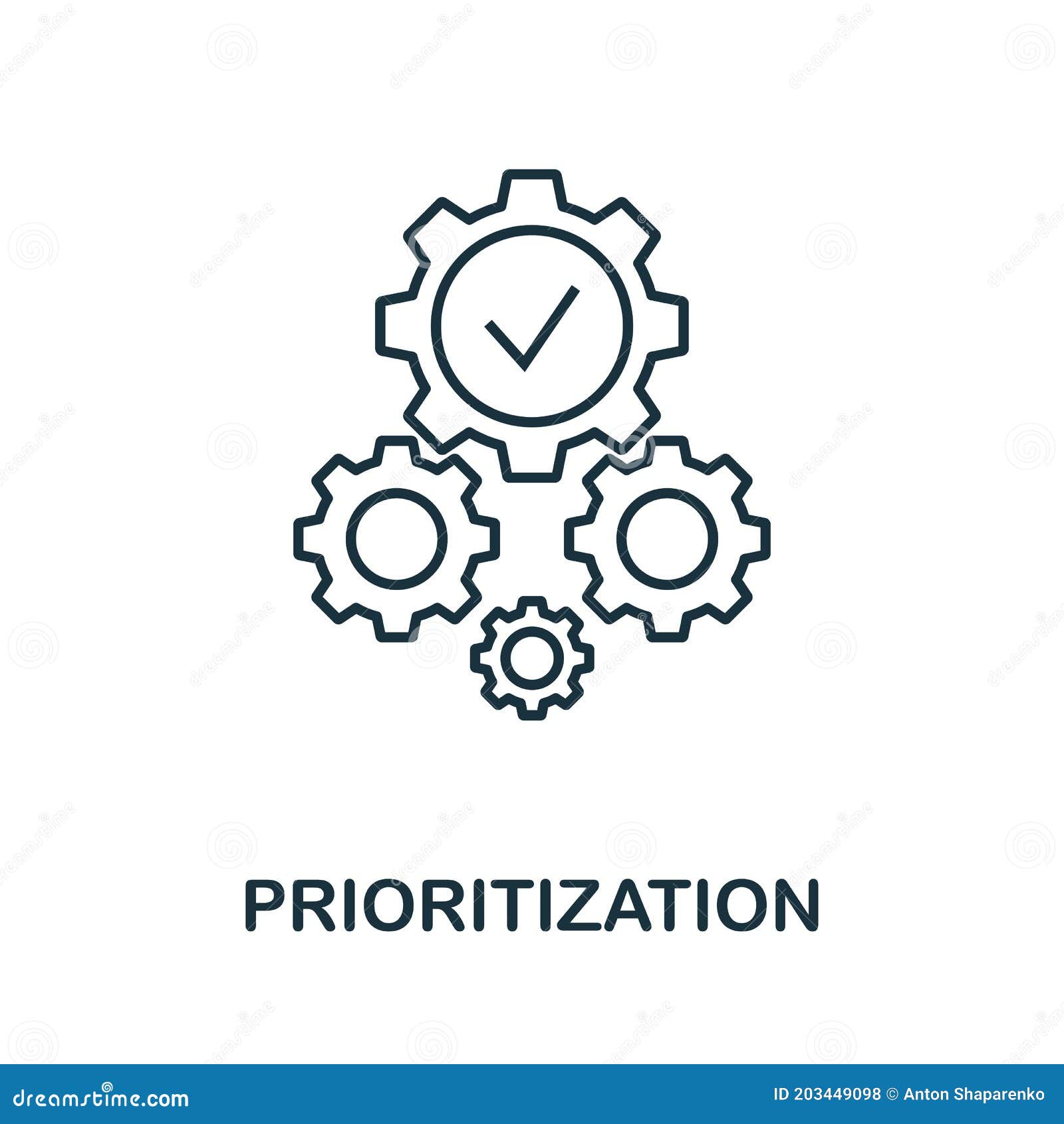 Prioritization Icon. Simple Element From Business Intelligence ...