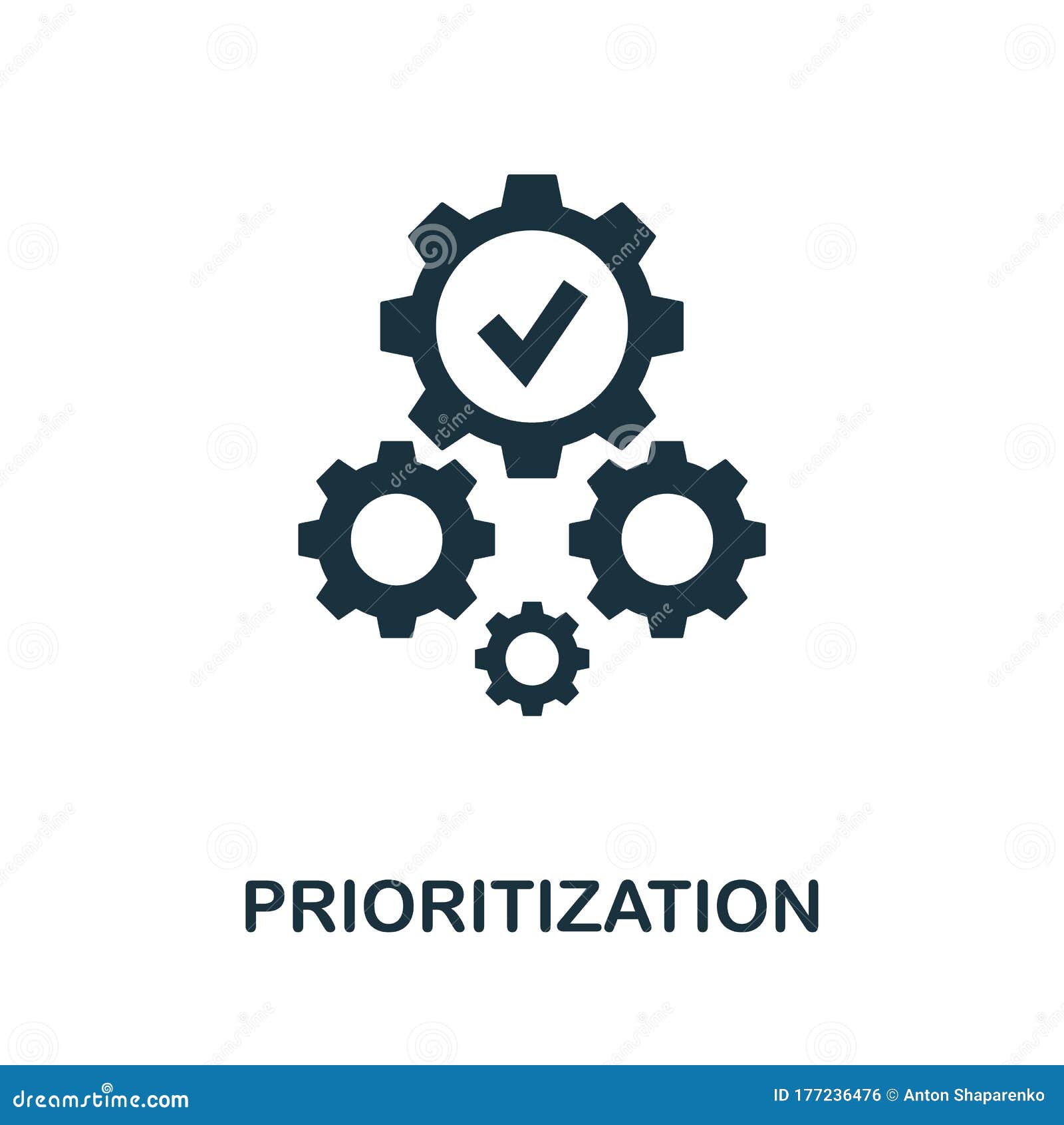 Prioritization Icon. A Clipboard Icon With Tasks Representing ...
