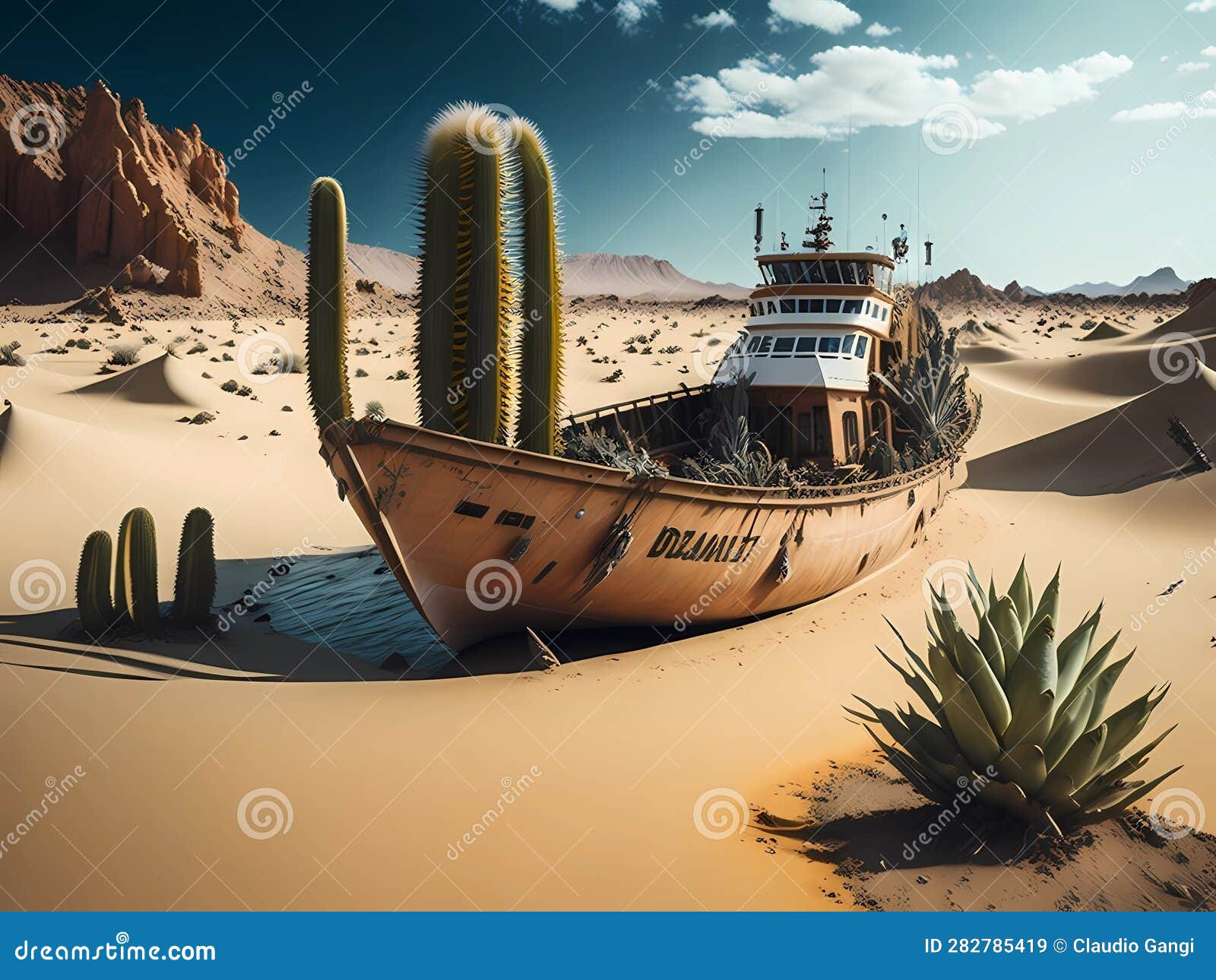 Prioritize Our Planet - Climate and Desertification Warning Stock ...