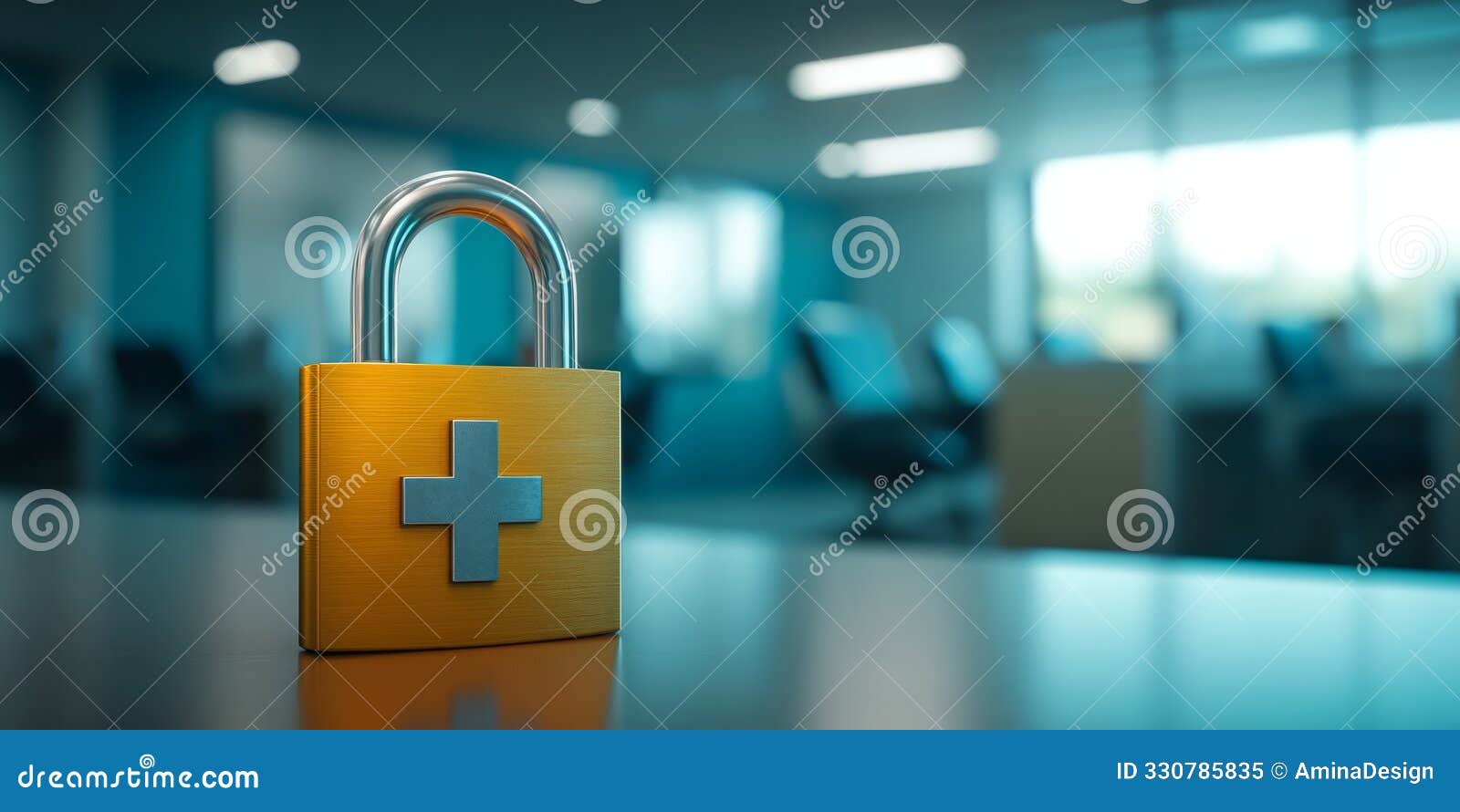 Prioritizing Healthcare Data Security, Shown by a Padlock Icon in a ... Prioritizing Healthcare Data Security, Shown by a Padlock Icon in a ...