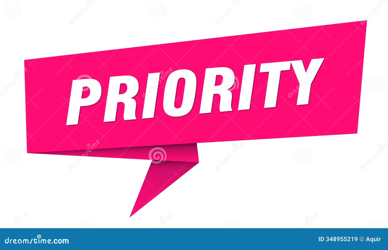 Priority Banner. Priority Speech Bubble, Label, Sticker, Sign Template ...