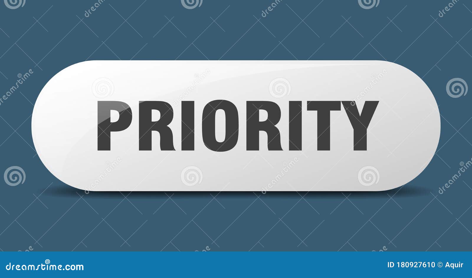 Priority Button. Priority Sign. Key. Push Button Stock Vector ...