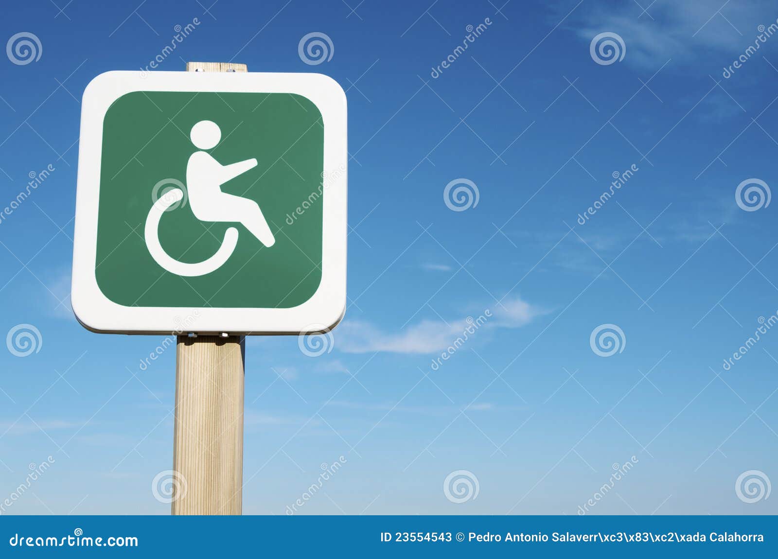Priority for the disabled stock image. Image of access - 23554543