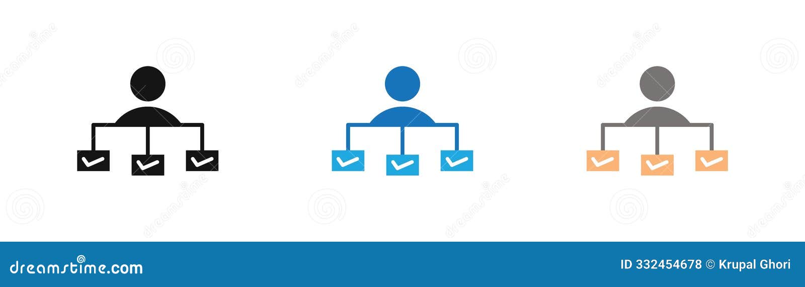 Priority Icon Line Art Logo Set Stock Illustration - Illustration of ...