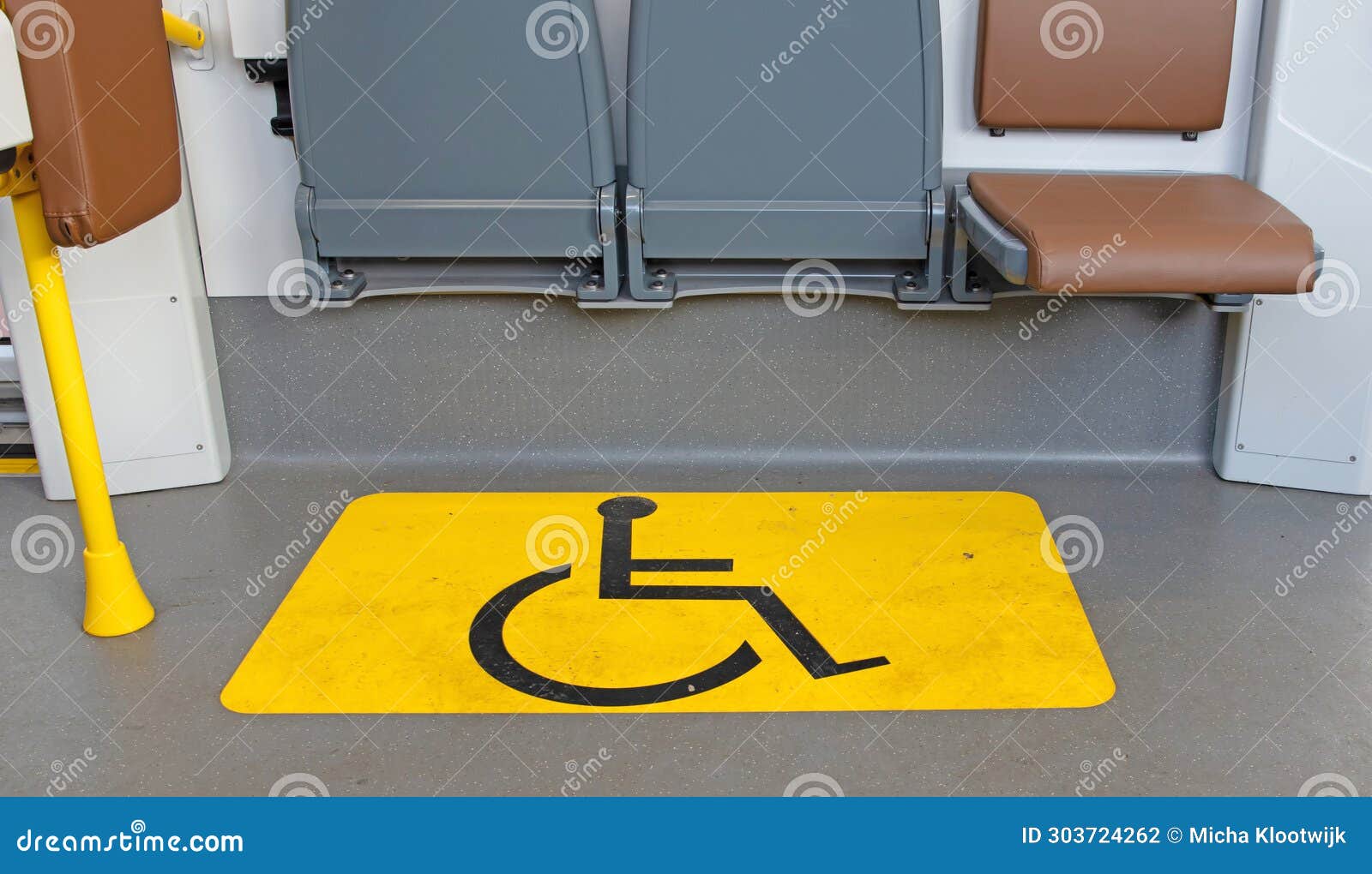 Priority Seat for Handicapped Persons Stock Photo - Image of ...