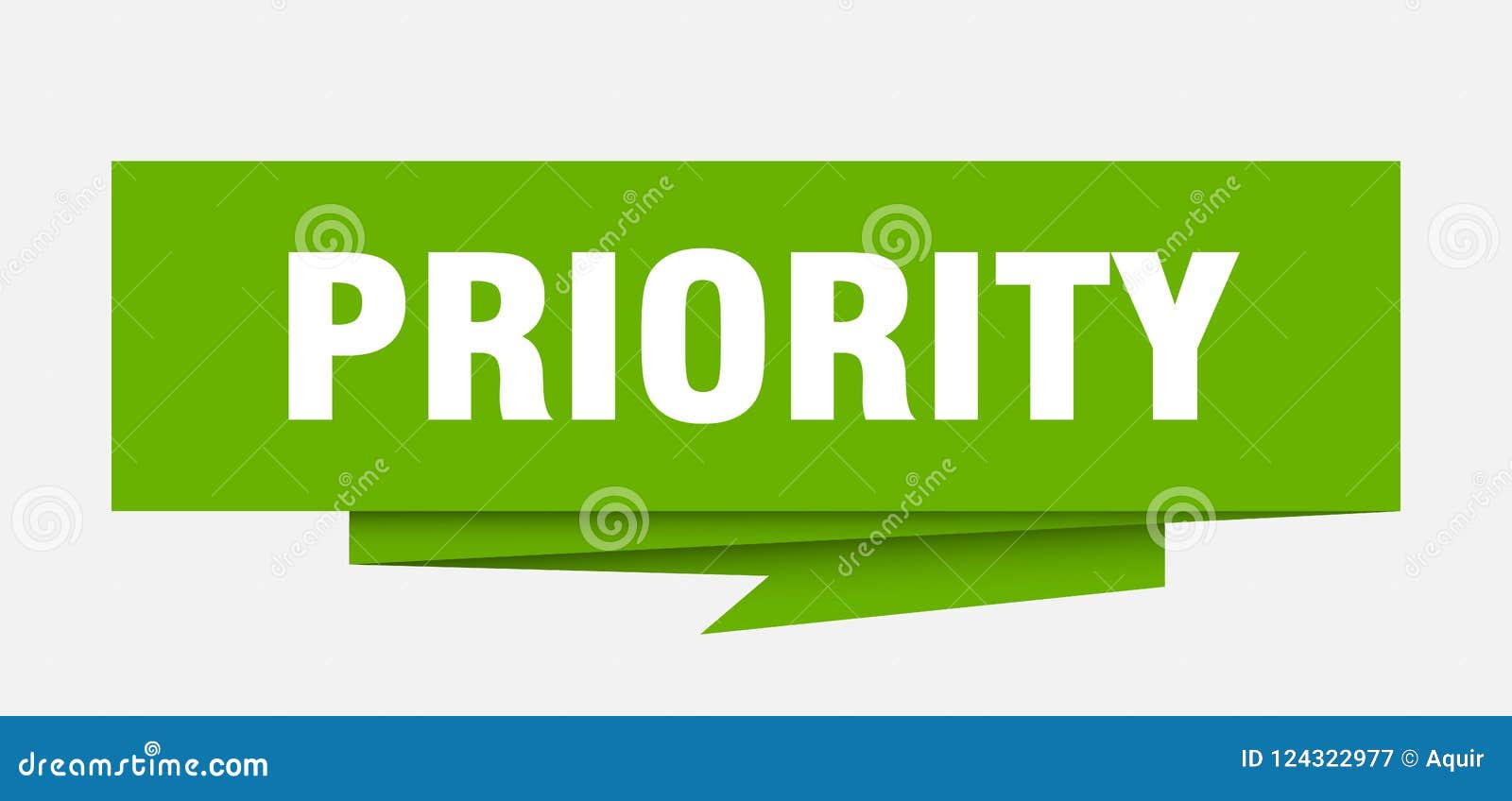 Priority stock vector. Illustration of bubble, sign - 124322977