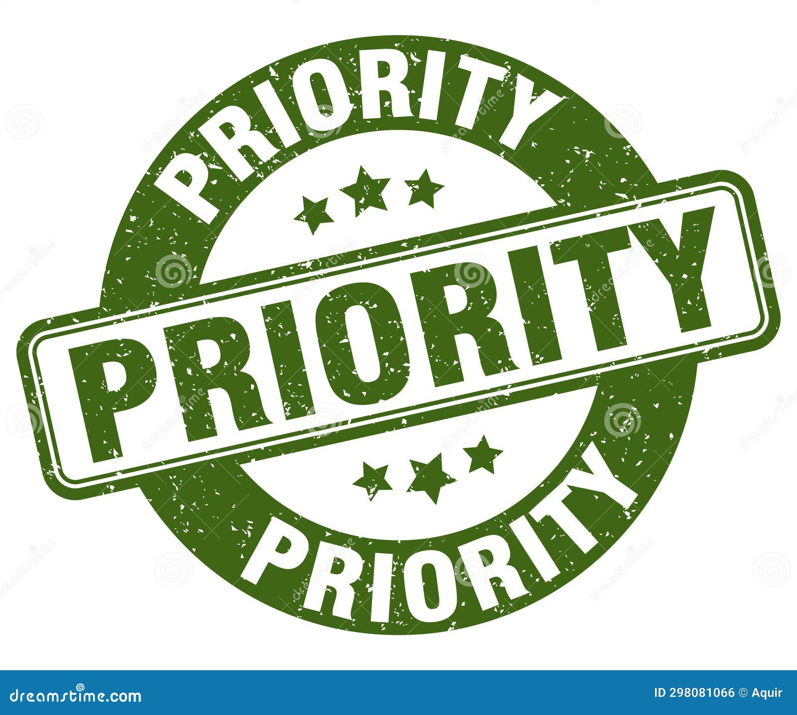 Priority Stamp. Priority Label. Round Grunge Sign Stock Vector ...