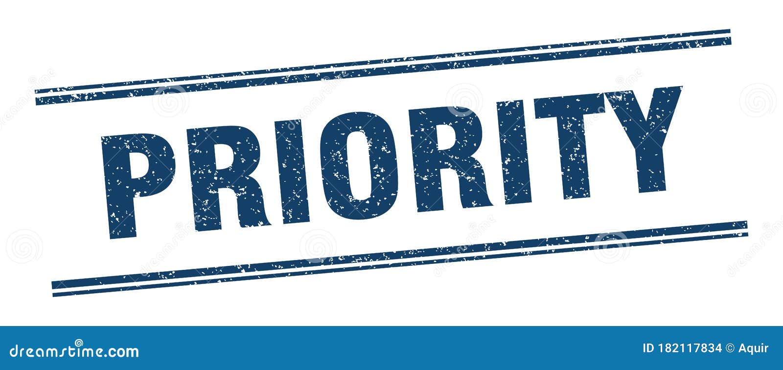 Priority Stamp. Priority Square Grunge Sign Stock Vector - Illustration ...