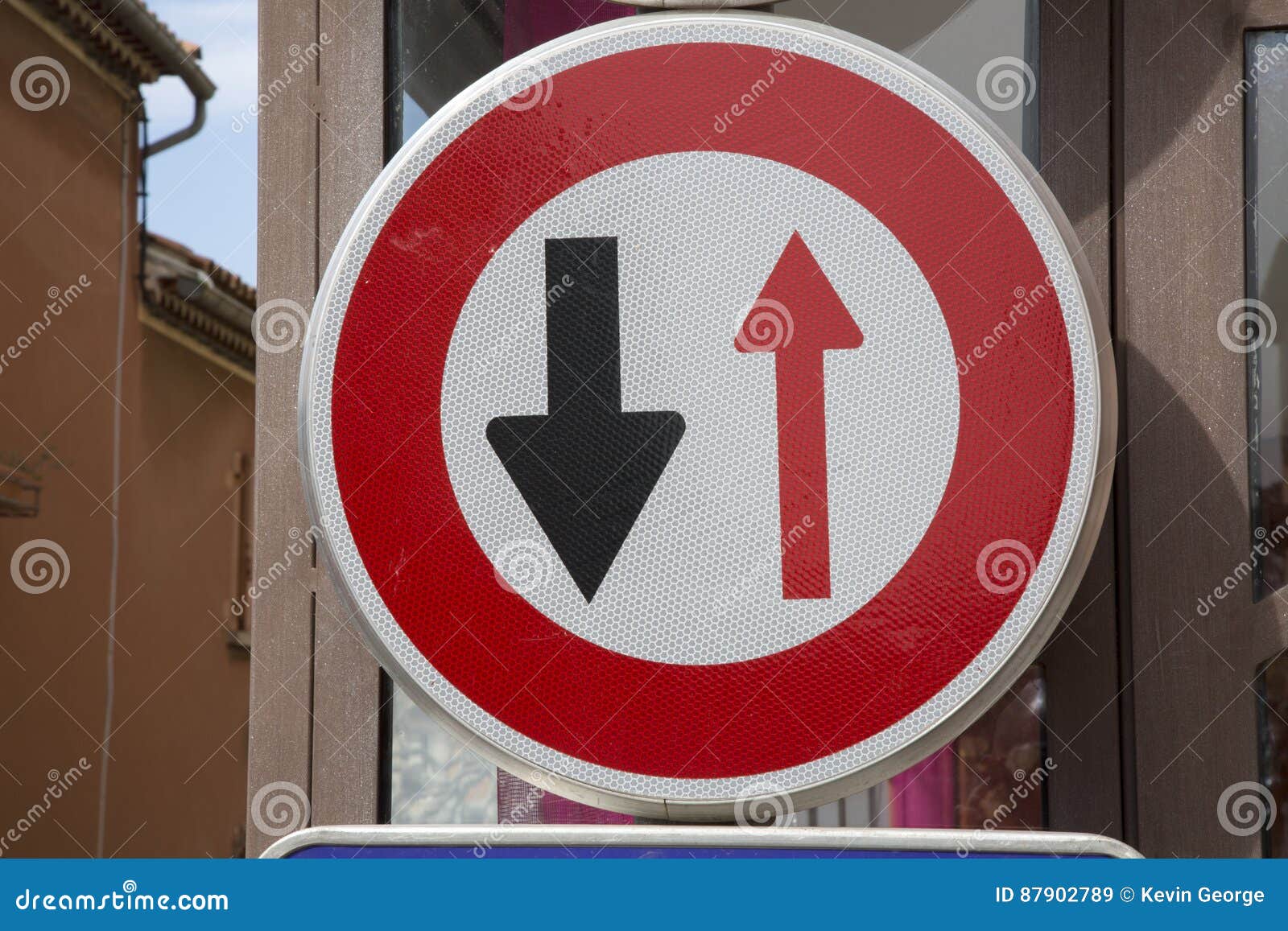 Priority Traffic Sign stock image. Image of drive, sign - 87902789