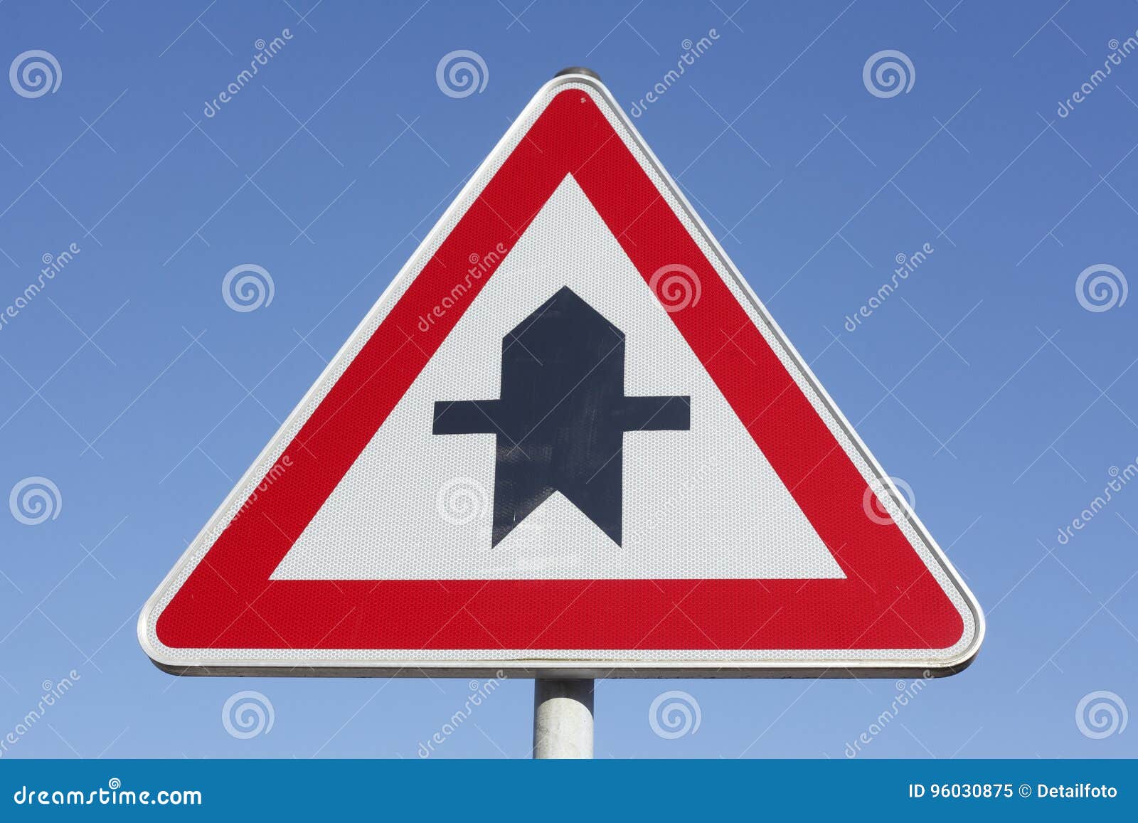 Priority traffic sign stock image. Image of priority - 96030875