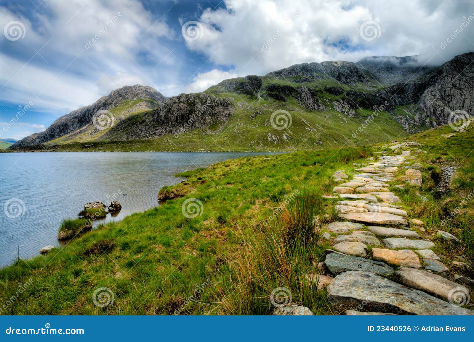 Prise du chemin rocheux photo stock. Image du navigation - 23440526