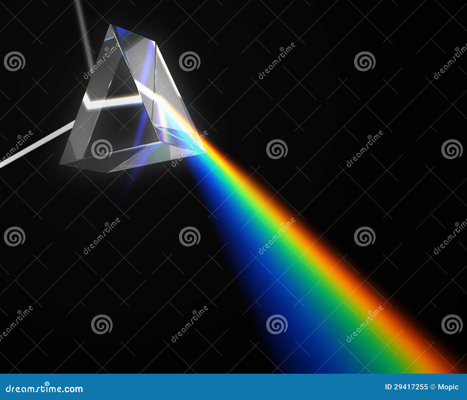 Prism stock illustration. Illustration of concept, reflection - 29417255