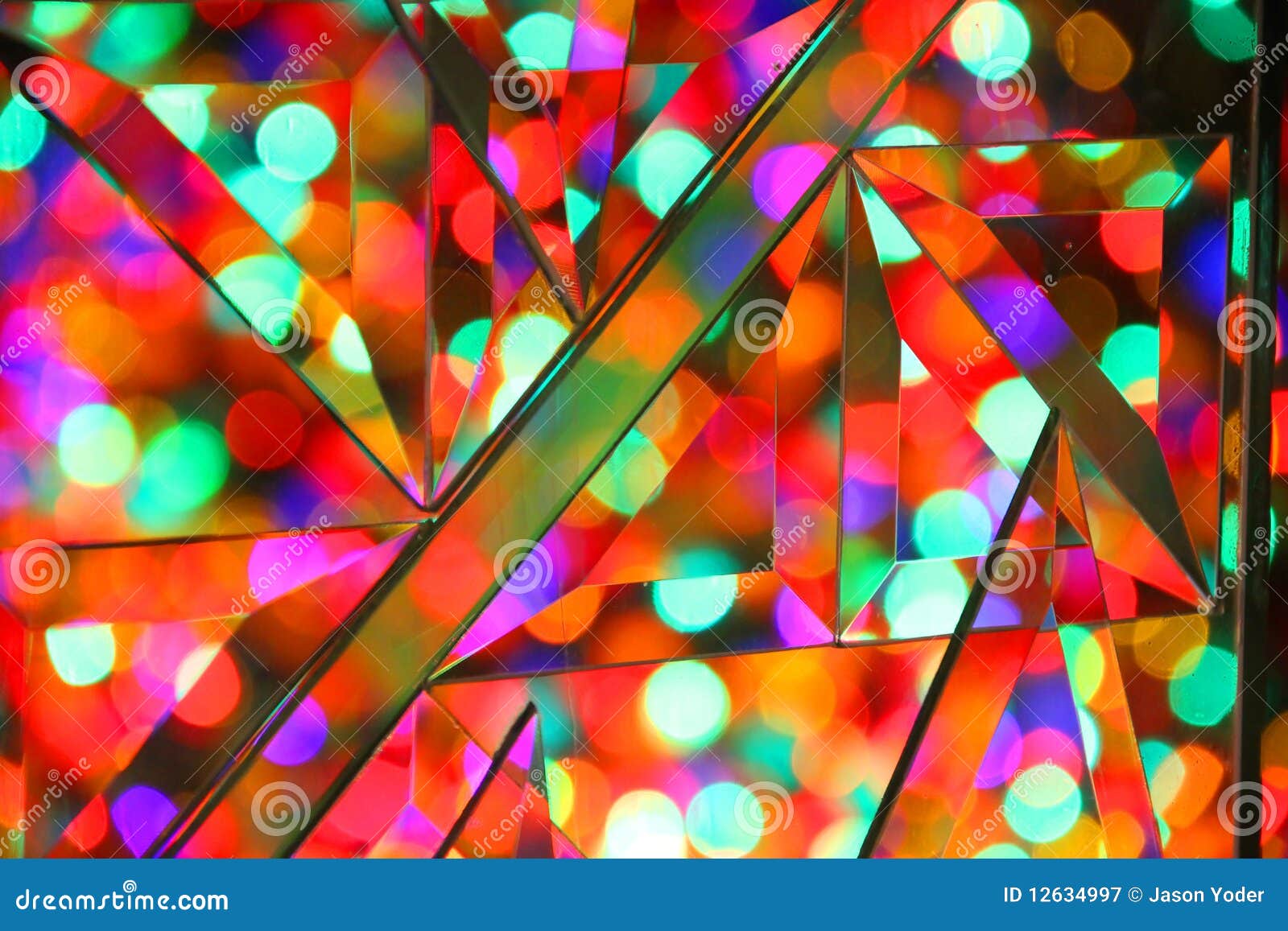Prism Abstract stock image. Image of orange, decoration - 12634997