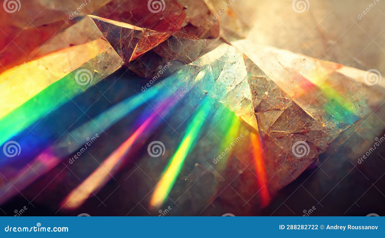 Prism Abstract Background. AI Generated. Stock Photo - Image of magic ...