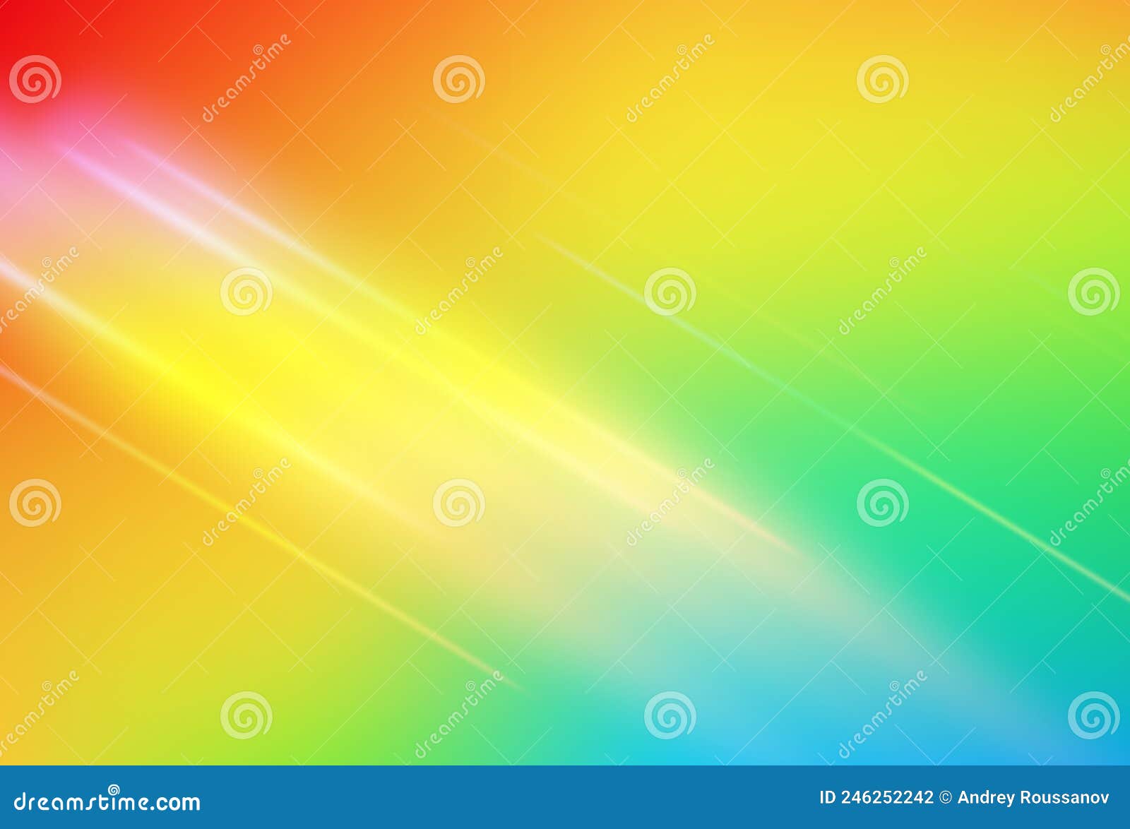 Prism Backdrop. Rainbow Lights Background. Stock Vector - Illustration ...