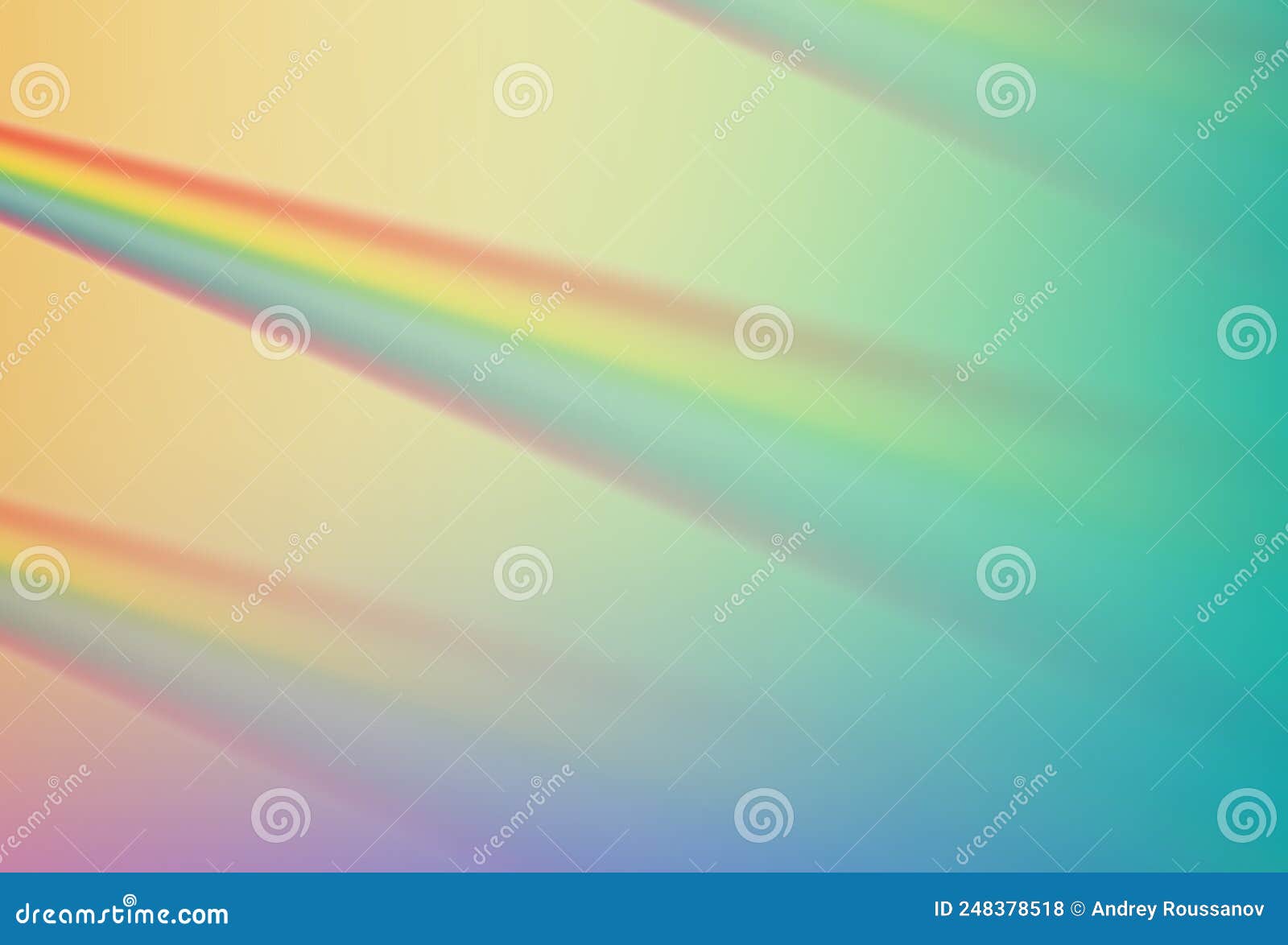 Prism Backdrop. Rainbow Lights Background. Stock Vector - Illustration ...