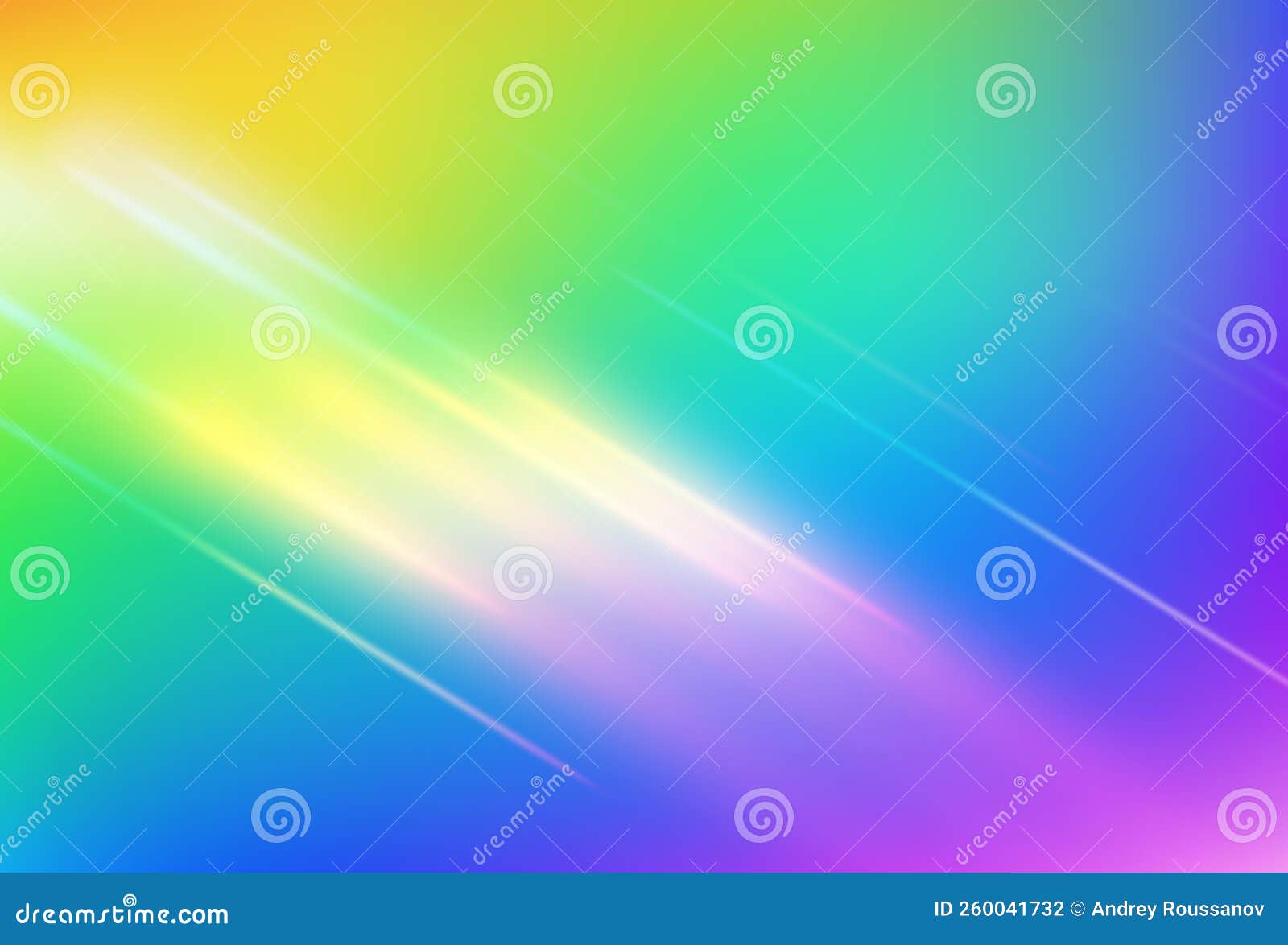 Prism Backdrop. Rainbow Lights Background. Stock Vector - Illustration ...