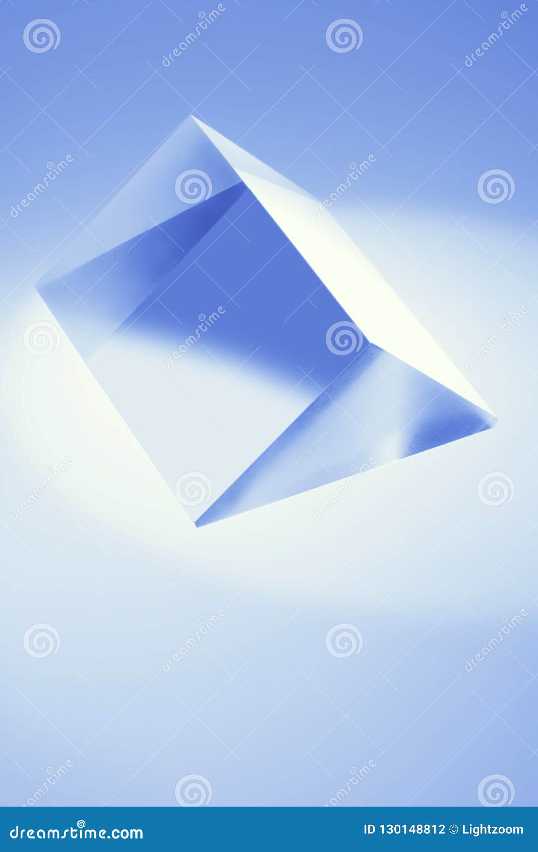 Glass Prism stock photo. Image of polarization, science - 130148812