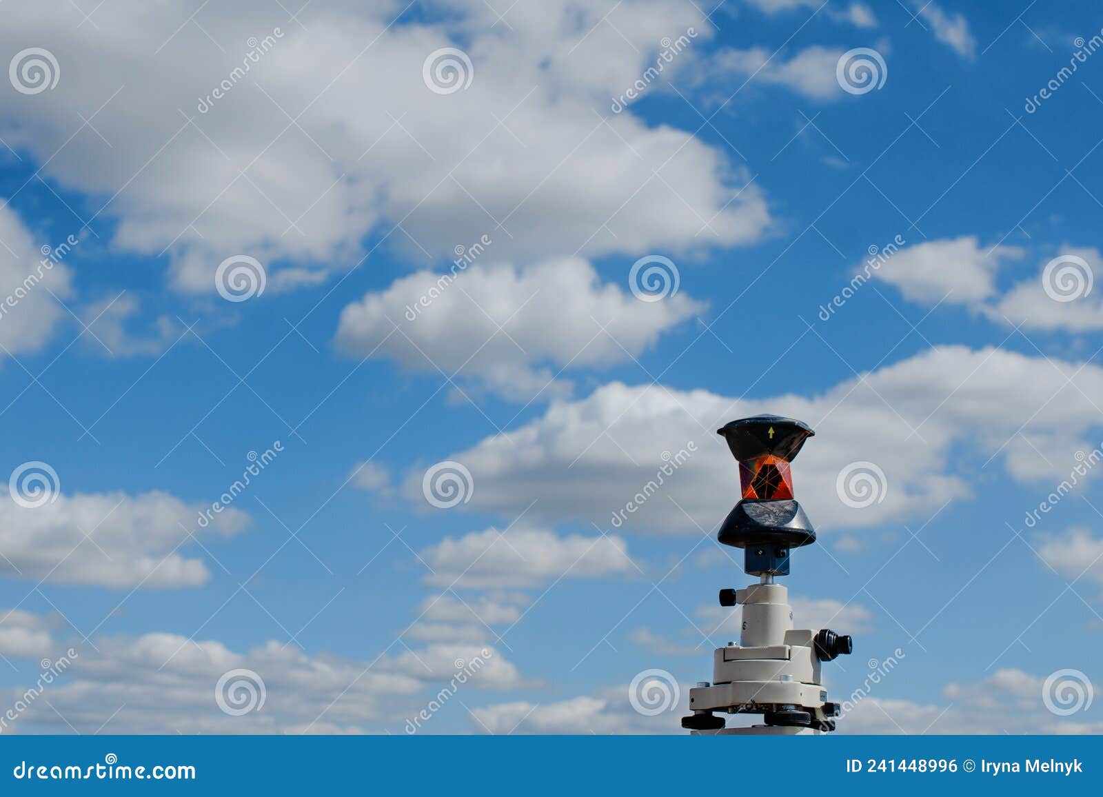 Prism Installed Abive Ordance Control Point before Beginign of the ...