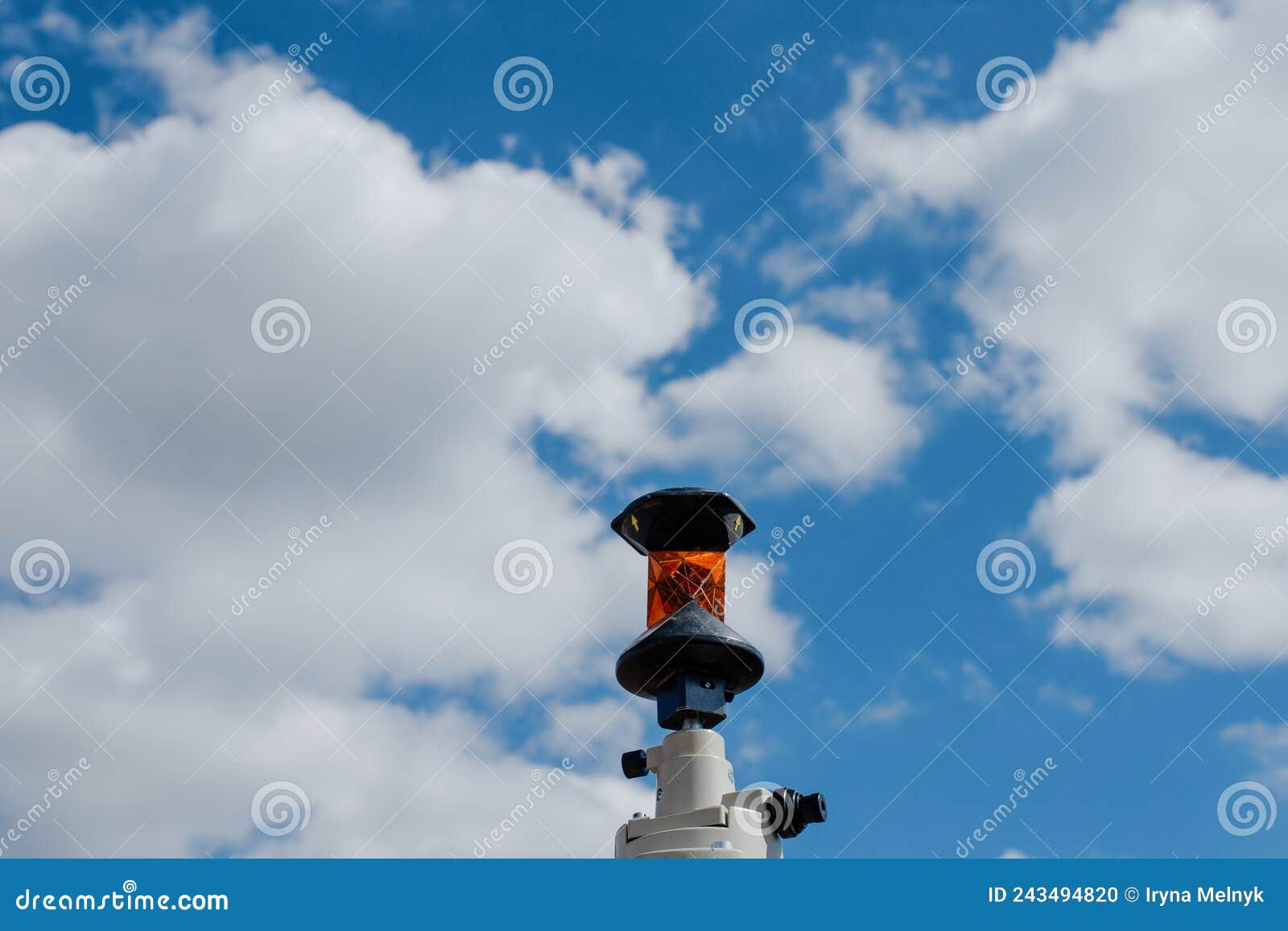 Prism Installed Above Ordnance Control Point before Beginning of the ...