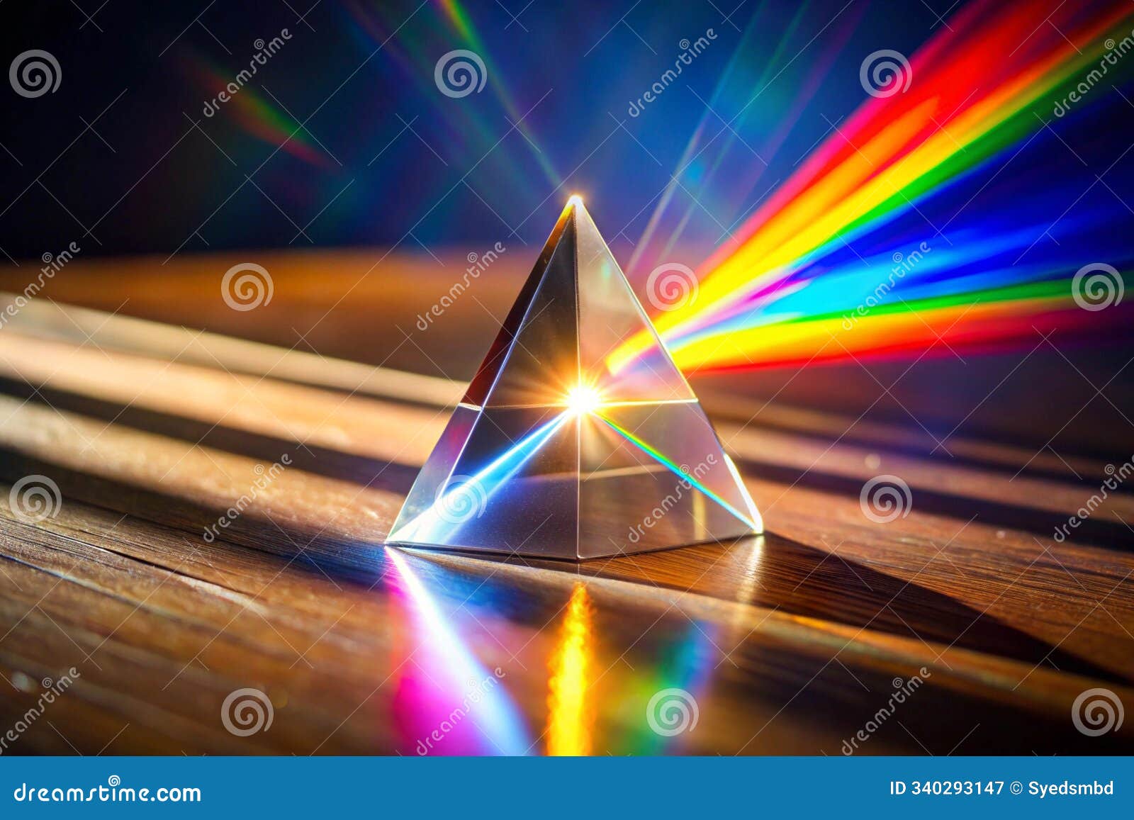 A Prism Light Overlay Effect Stock Illustration - Illustration of ...
