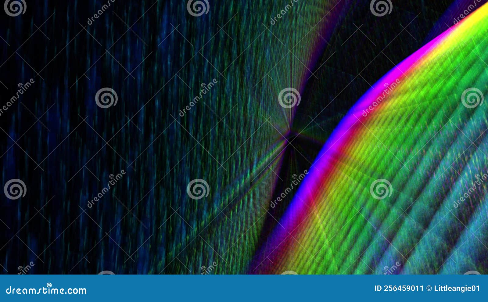 Prism Light Rays Float in Space Stock Video - Video of blue, isolated ...