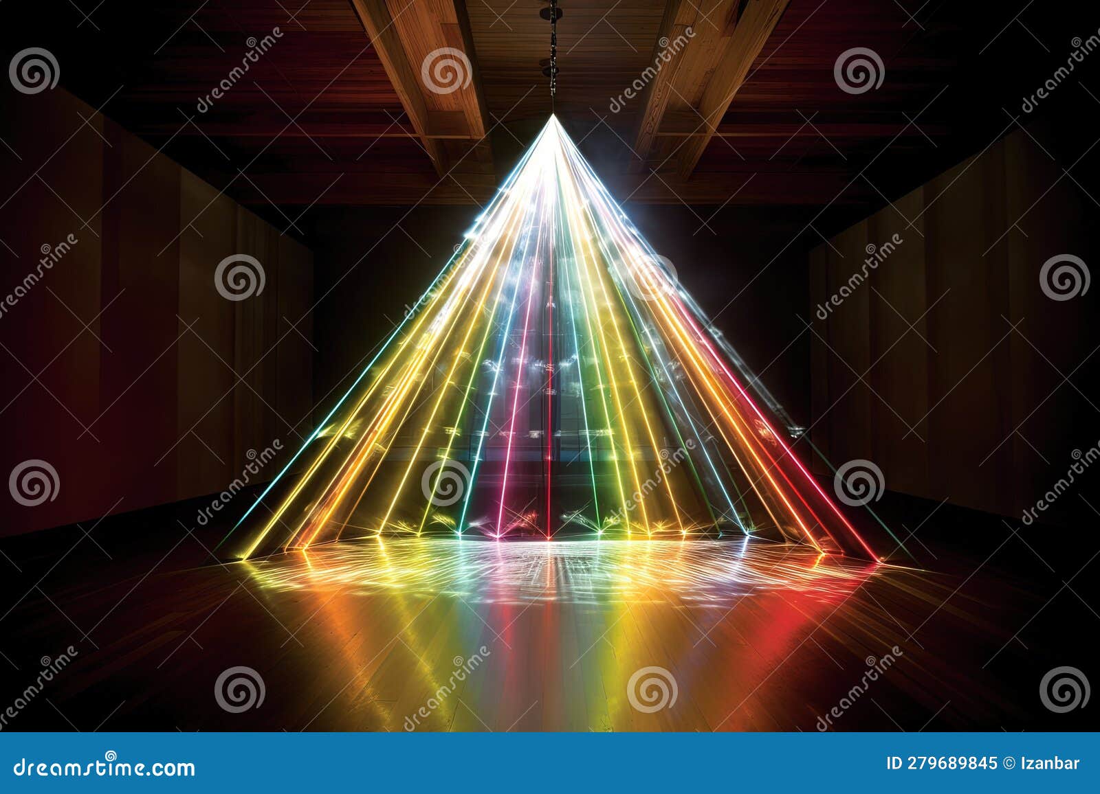 A Prism of Light Refracting into Countless Beams, Symbolizing the ...