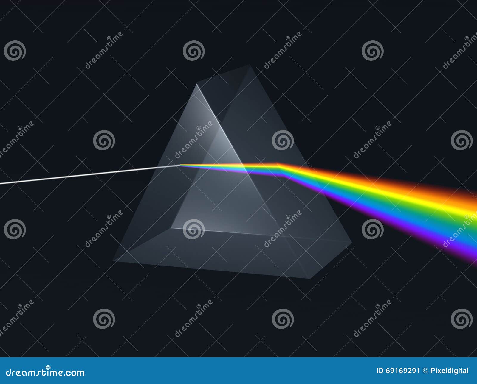 Eat A Rainbow Dispersive Prism Royalty-Free Stock Image | CartoonDealer ...