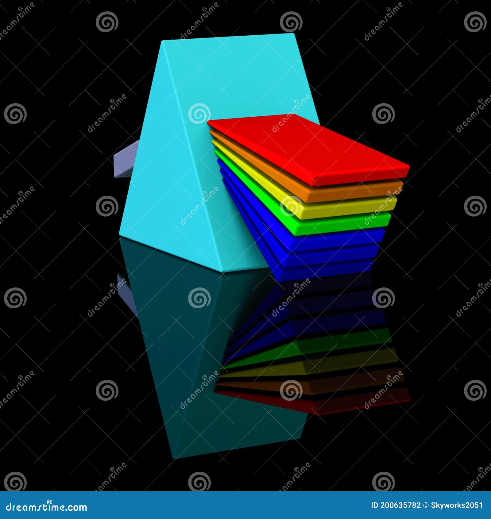 Prism. Light Separated To Spectrum through Prism. Optics Physics. Light ... Prism. Light Separated To Spectrum through Prism. Optics Physics. Light ...