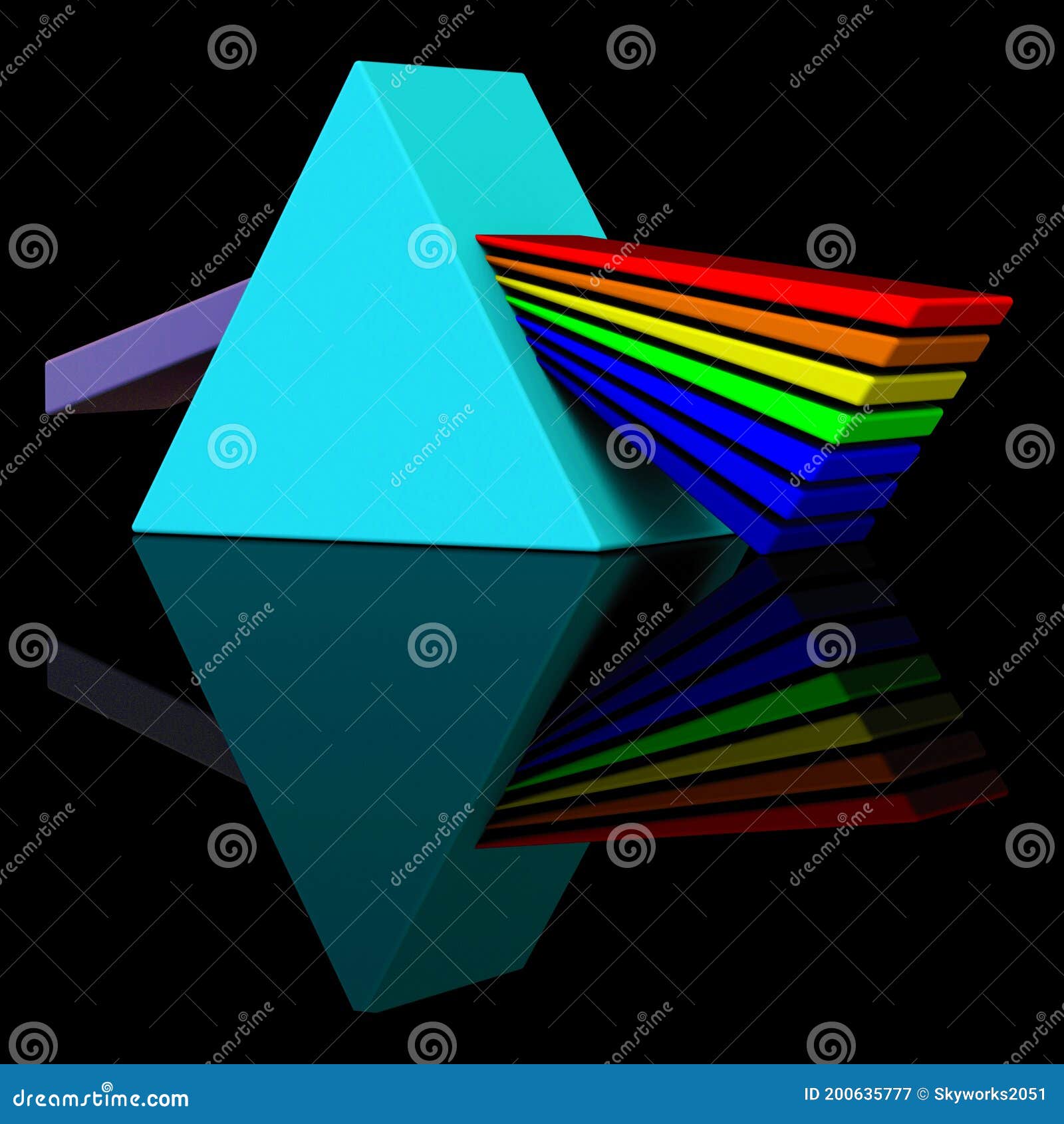 Prism. Light Separated To Spectrum through Prism. Optics Physics. Light ... Prism. Light Separated To Spectrum through Prism. Optics Physics. Light ...