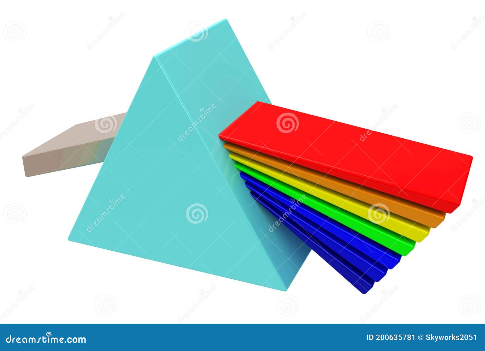 Prism. Light Separated To Spectrum through Prism. Optics Physics. Light ... Prism. Light Separated To Spectrum through Prism. Optics Physics. Light ...