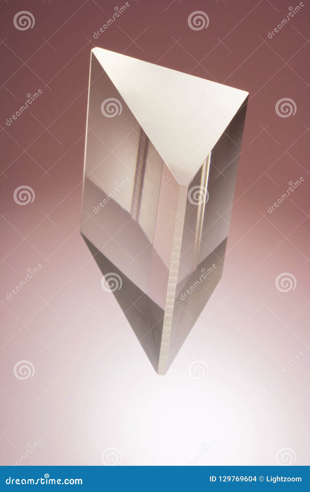 Prism stock photo. Image of reflective, effect, special - 129769604