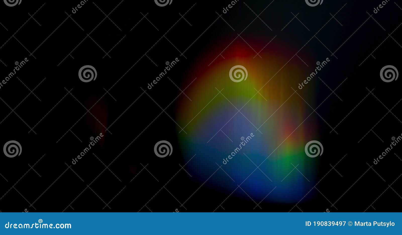 Prism Lens Light Flares stock video. Video of dreamy - 190839497