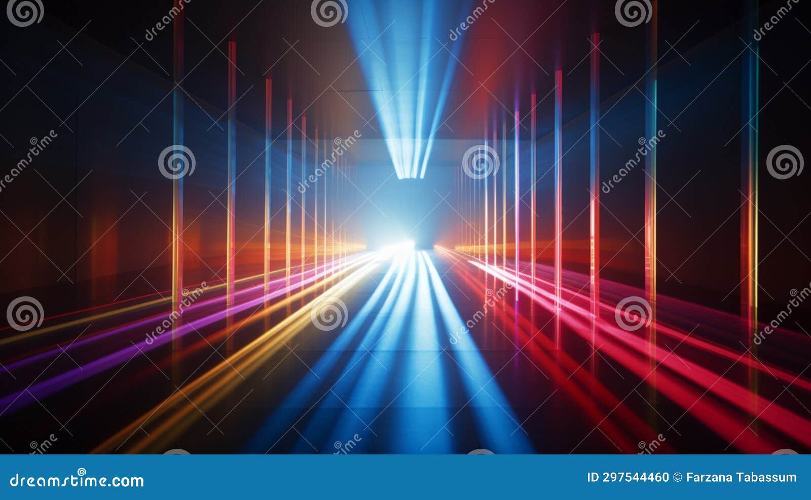 Prismatic Beams of Light Intersecting Abstract Background HD 1920x1080 ...
