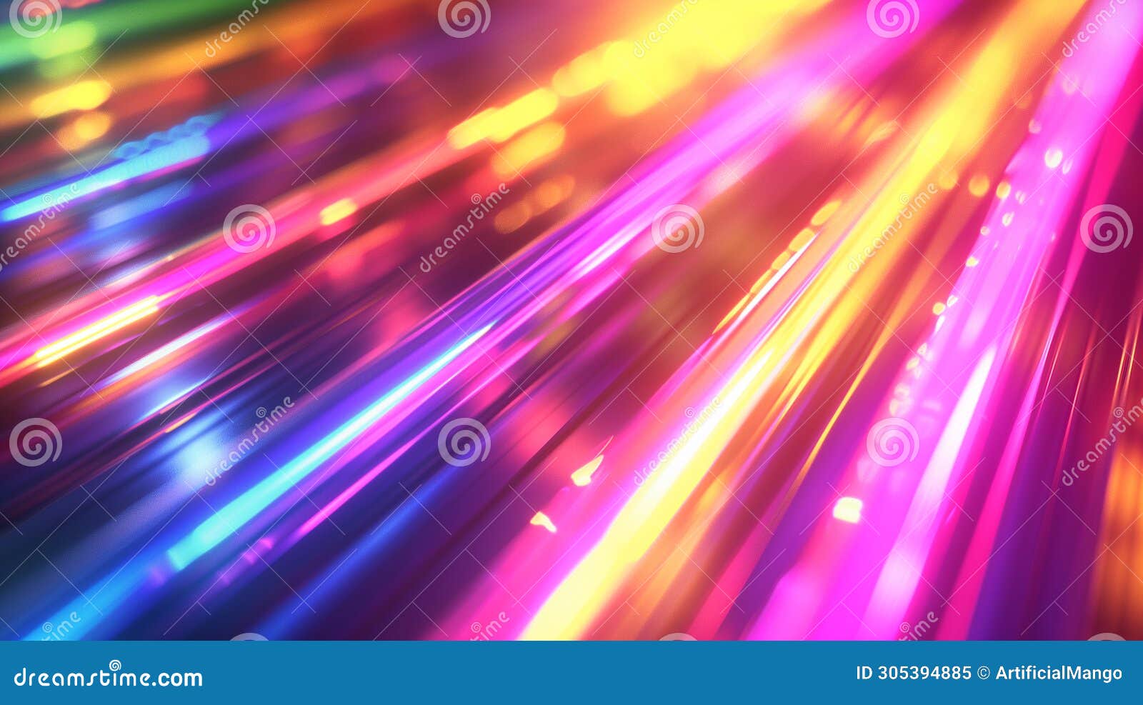 Prismatic Texture On Metal Surface. AI Generated. Royalty-Free Stock ...