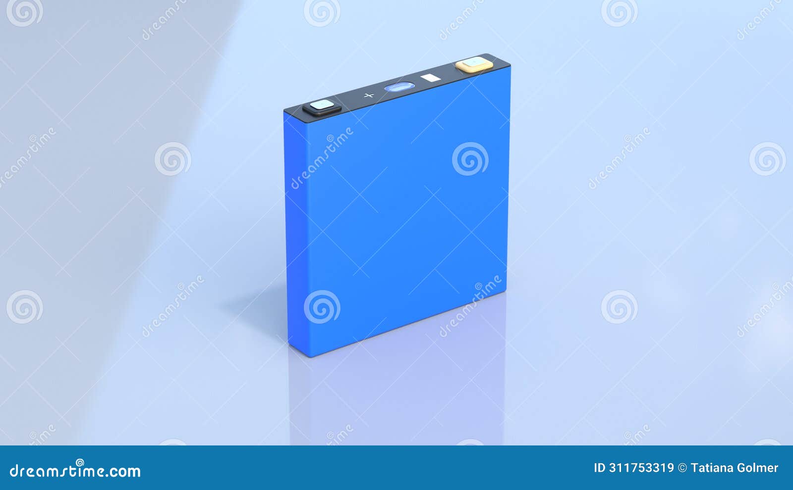 Prismatic Cell, Rectangular Lithium Ion Phosphate LFP Battery Modern ...