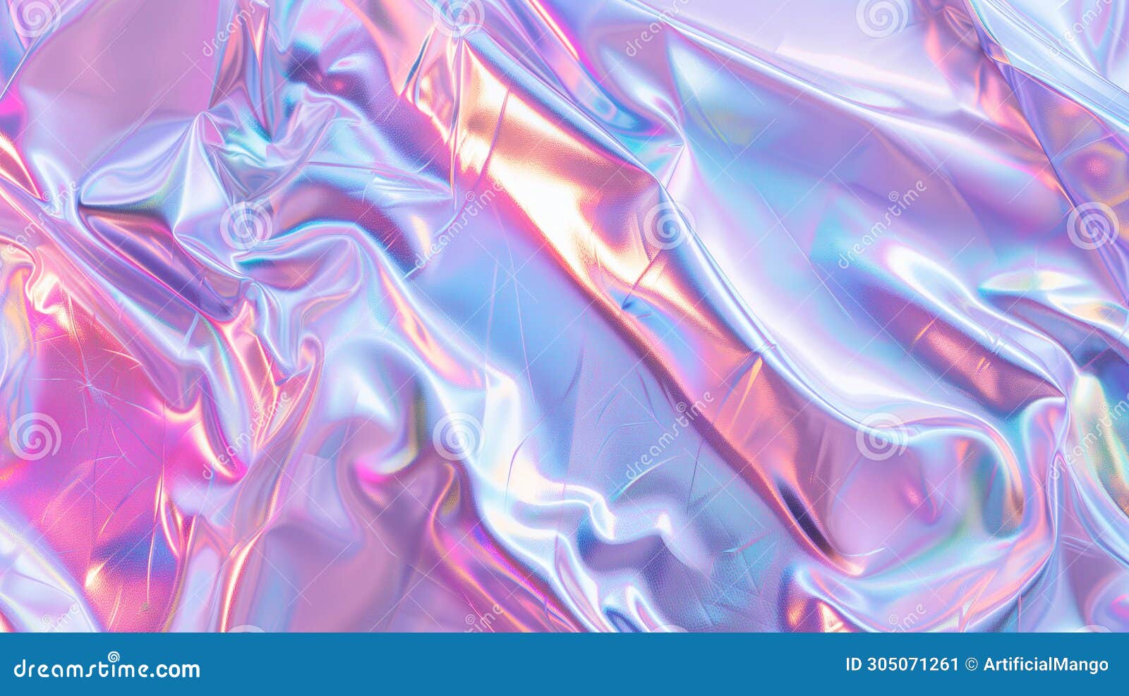 Prismatic Texture On Metal Surface. AI Generated. Royalty-Free Stock ...