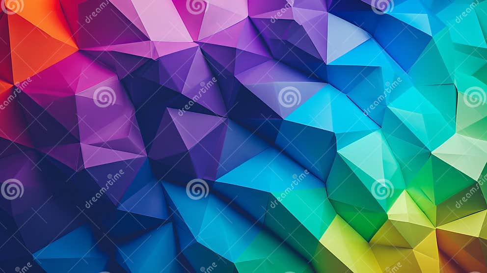 Prismatic paper background stock illustration. Illustration of wave ...