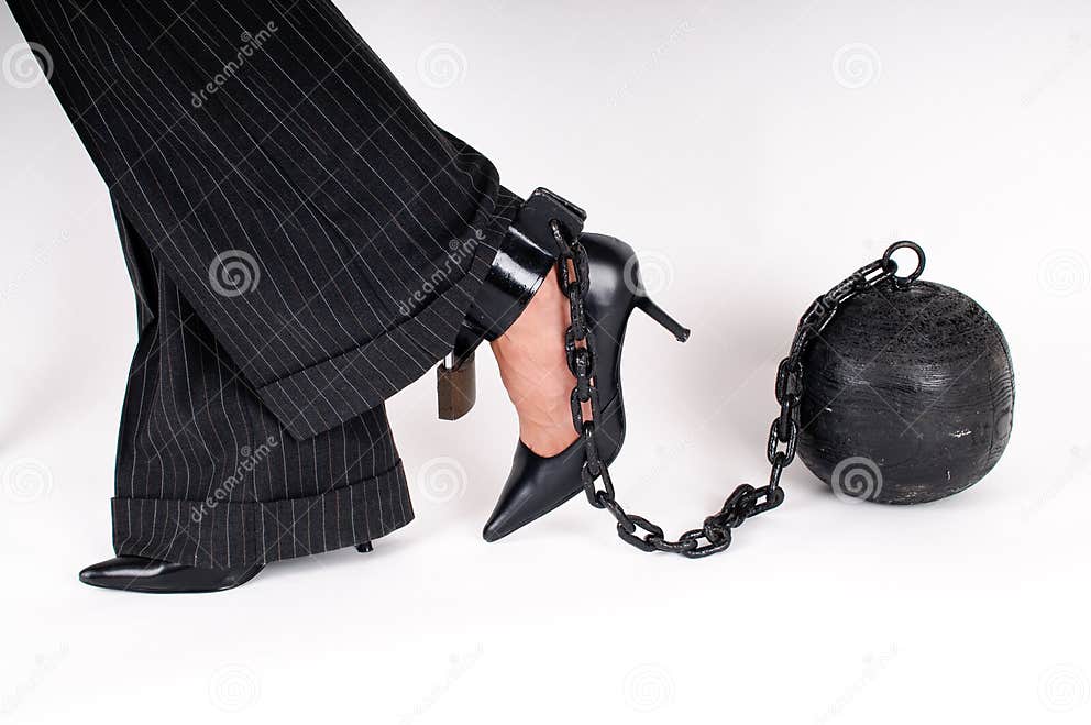 Prison ball stock image. Image of sphere, bondage, foot - 16562429