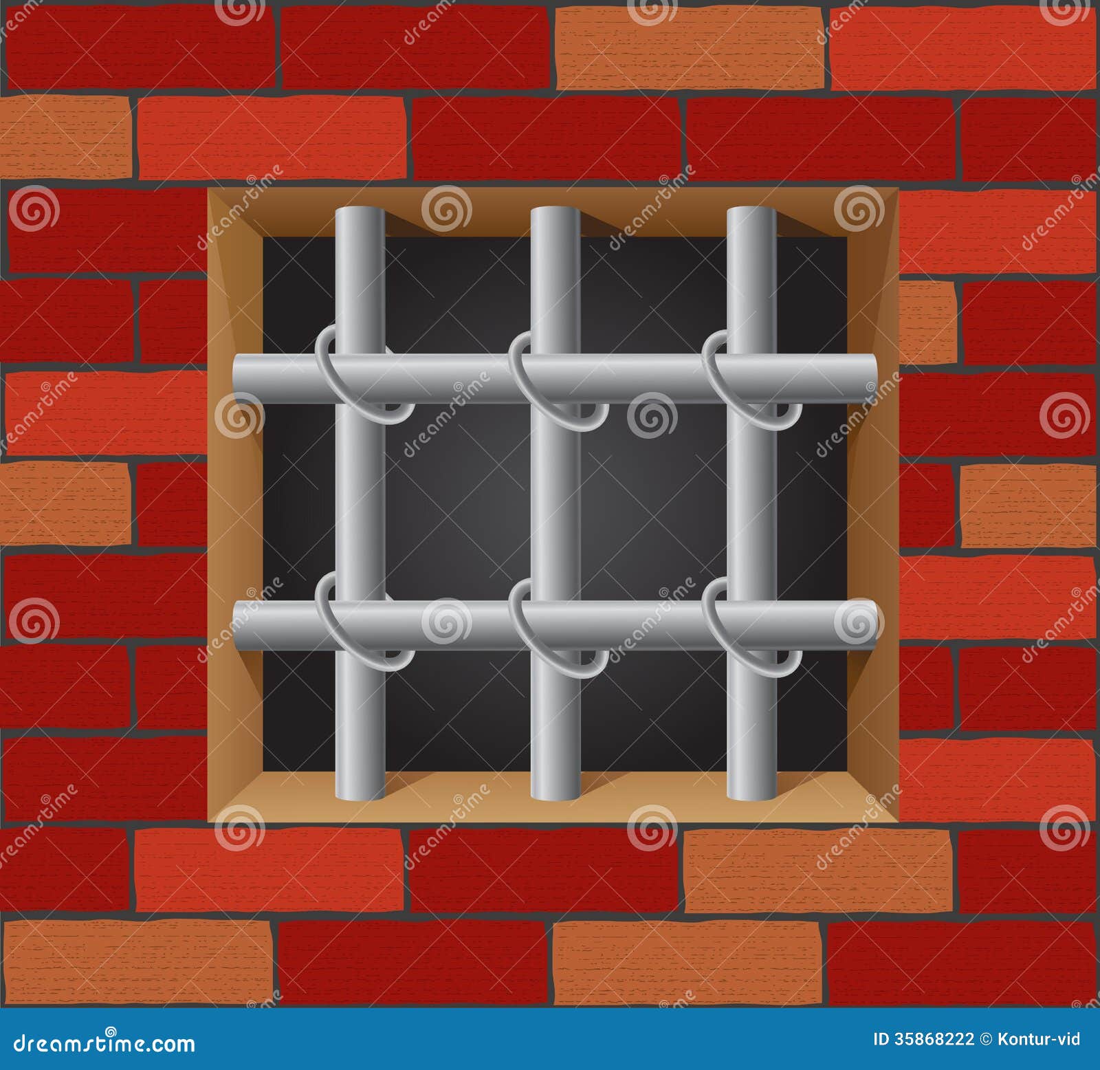3D Prison Brick Royalty-Free Stock Photography | CartoonDealer.com ...