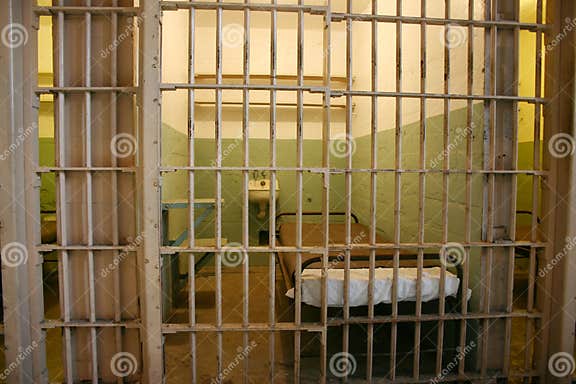 Prison cell in Alcatraz stock photo. Image of cramped - 4005792
