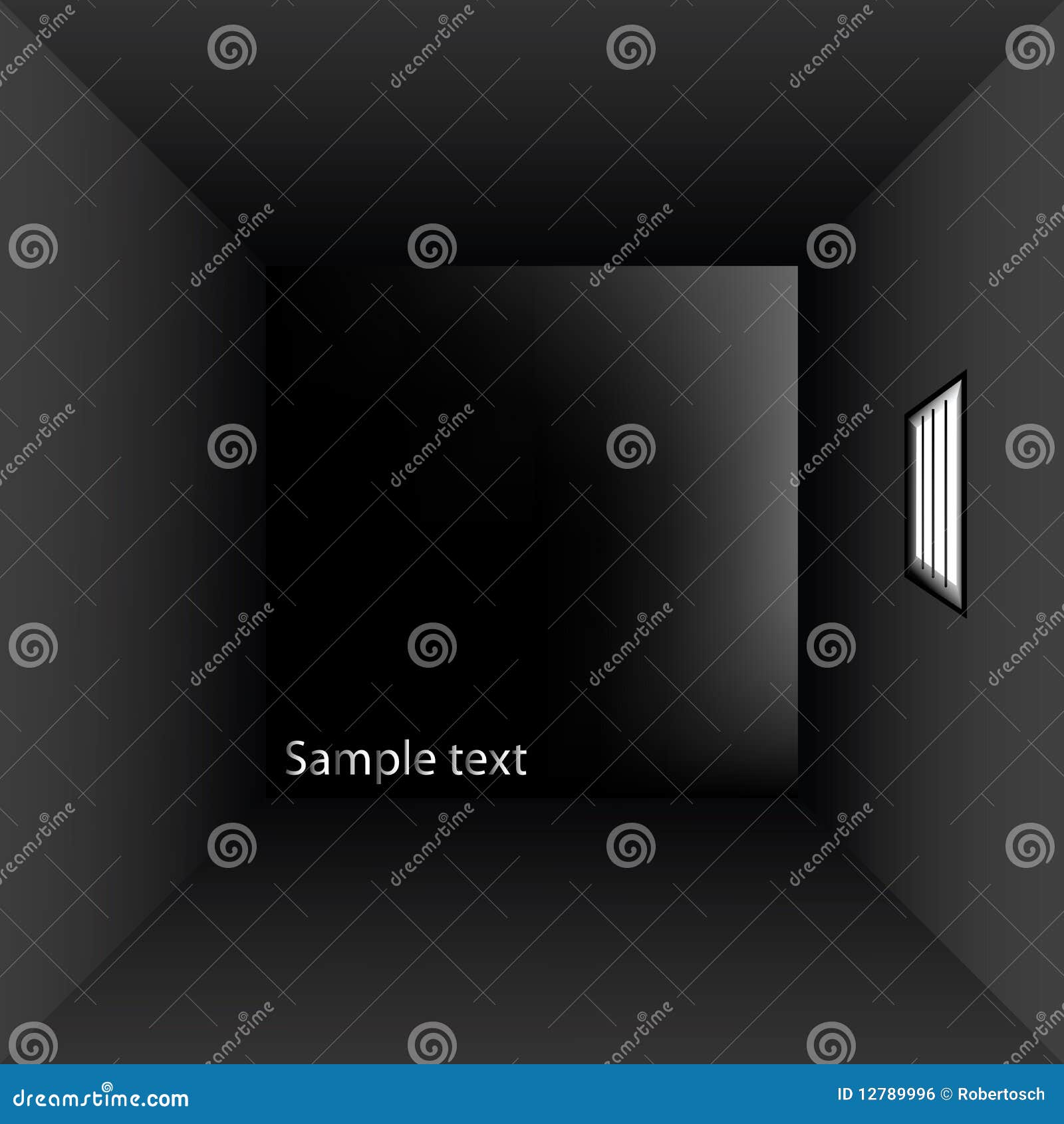 Brown Prison Rusty Interior. Jail Cells Modern With Bars. Banner Vector ...