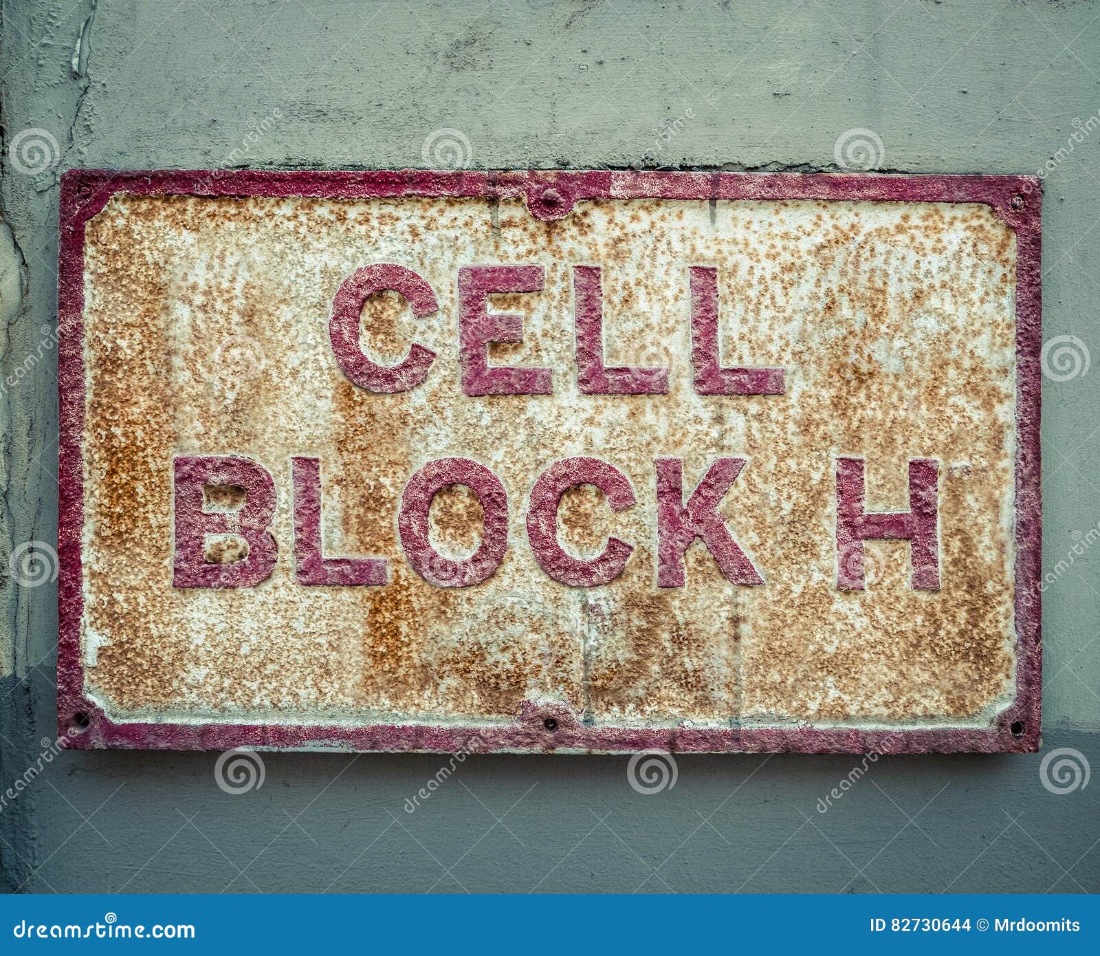 Cell Block A At Alcatraz Island Prison Stock Photography ...