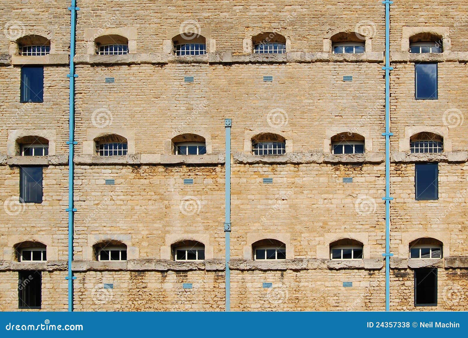 Prison Cell Block Wall Stock Photography | CartoonDealer.com #24357338